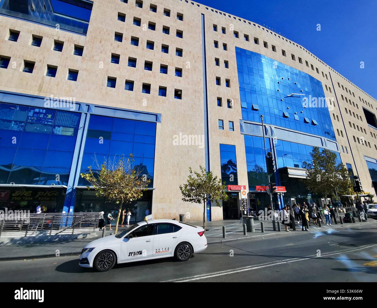The central bus station in Jerusalem, Israel Stock Photo - Alamy