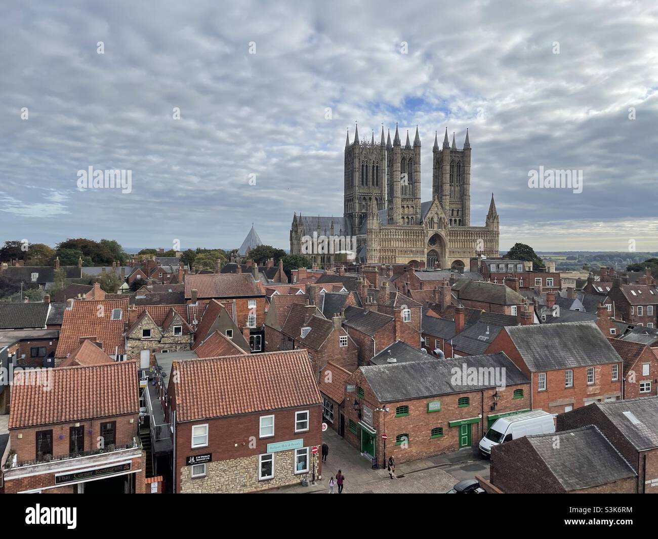 Roman lincoln hi-res stock photography and images - Alamy