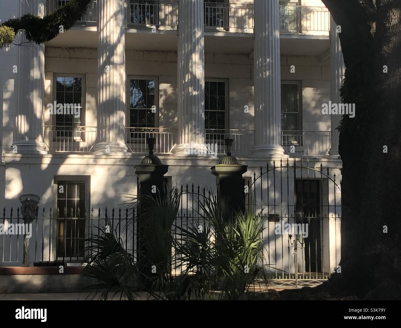 Iron Gate, Mobile, Alabama Stock Photo - Alamy