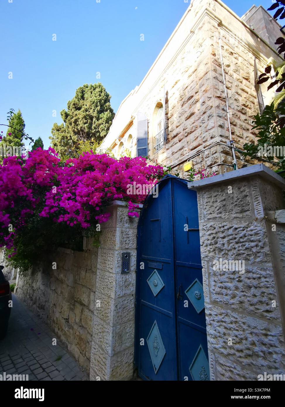 A beautiful old residential building in Talbiya, Jerusalem, Israel ...