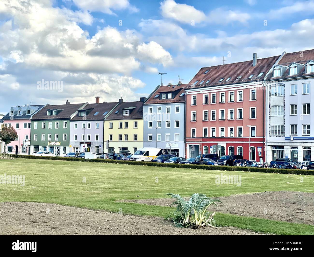 Colorful houses germany hi-res stock photography and images - Alamy