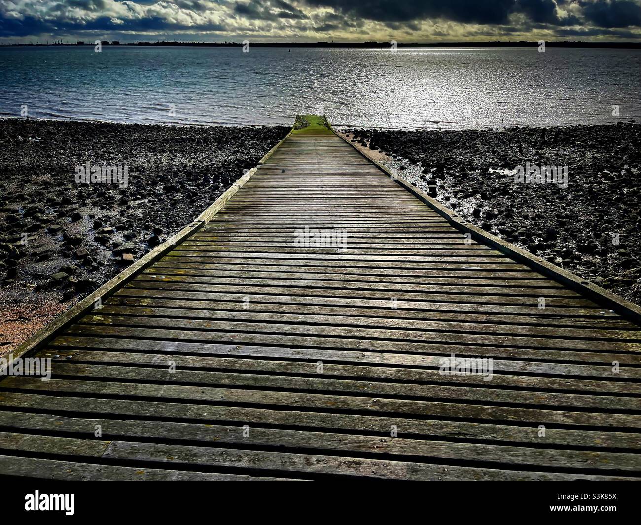Coastal jetty hi-res stock photography and images - Alamy
