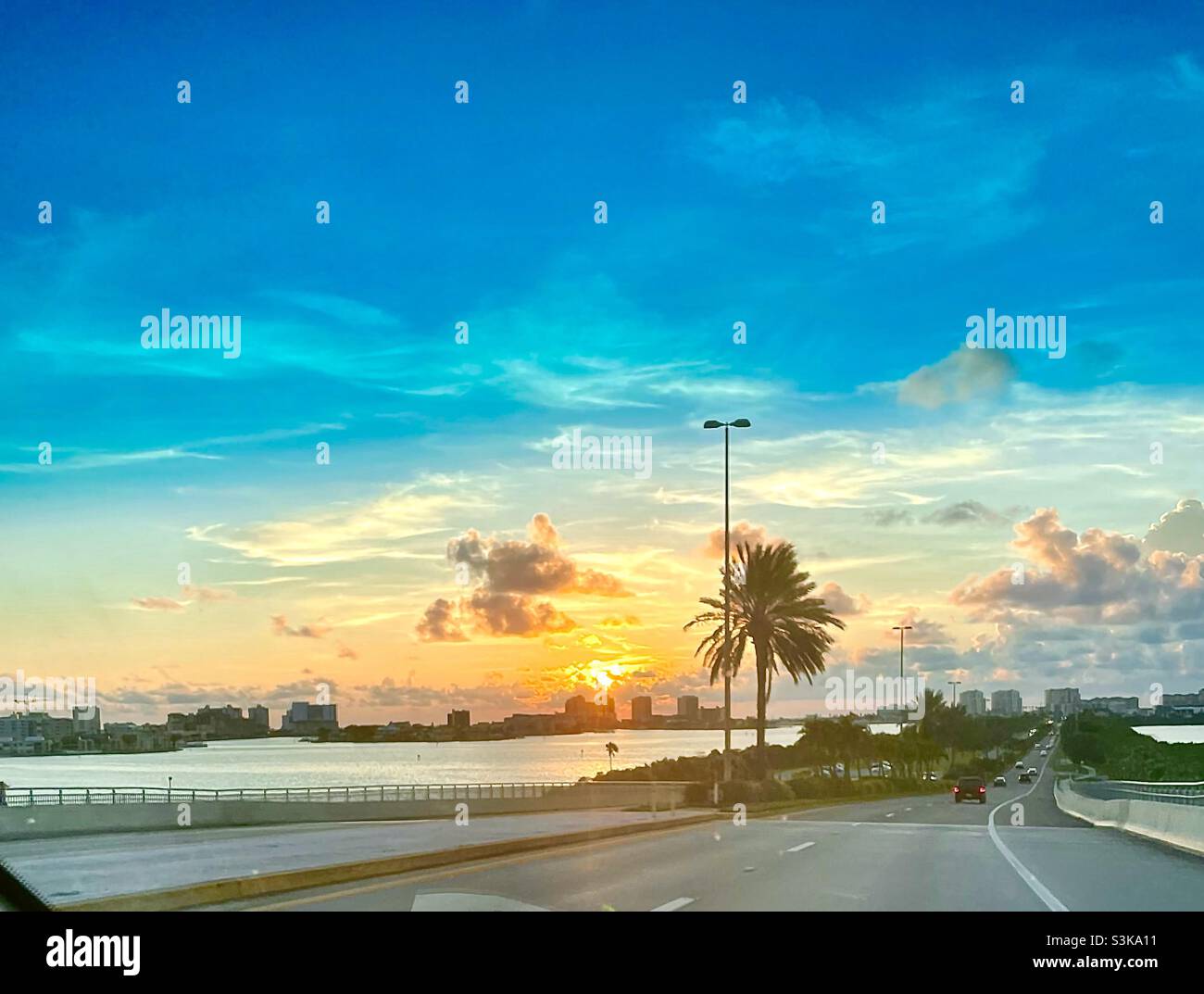 Beautiful florida highway hi-res stock photography and images - Alamy