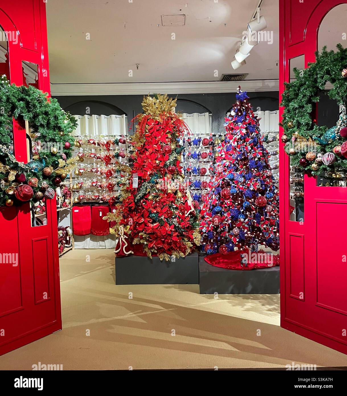 Macy’s department store holiday Lane, 2021, New York City, United ...