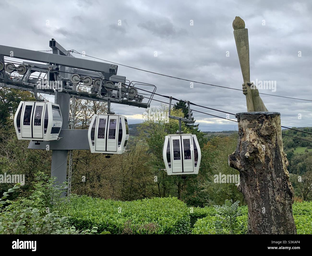 Matlock bath cable car hi-res stock photography and images - Alamy