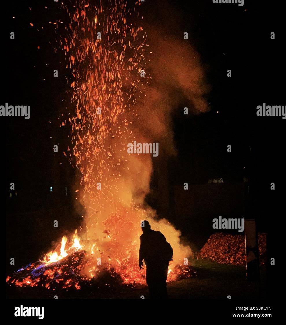Fall flames hi-res stock photography and images - Alamy