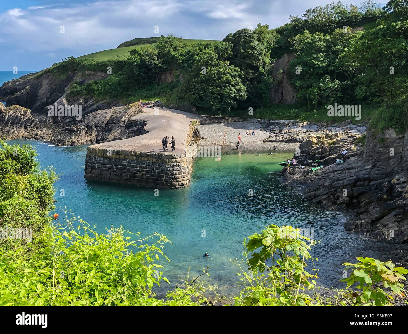 Small harbour hi-res stock photography and images - Alamy