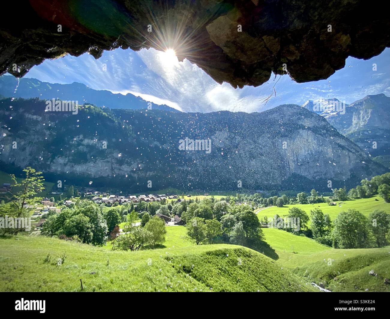 Inside the waterfall hi-res stock photography and images - Alamy