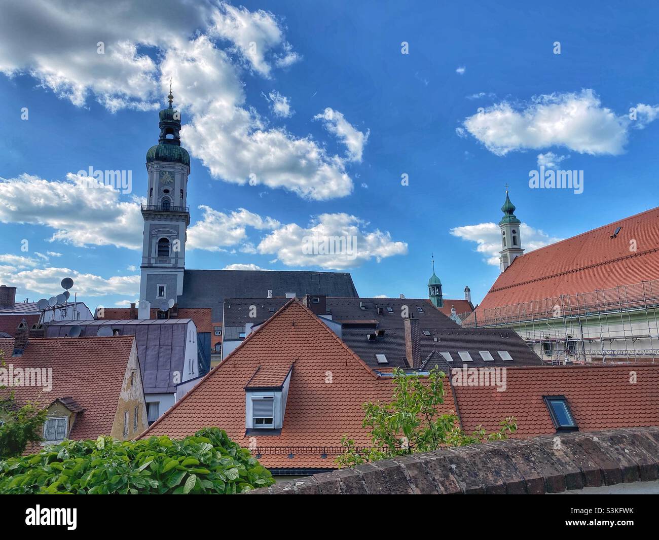 German roof tiles bavaria germany hi-res stock photography and images ...