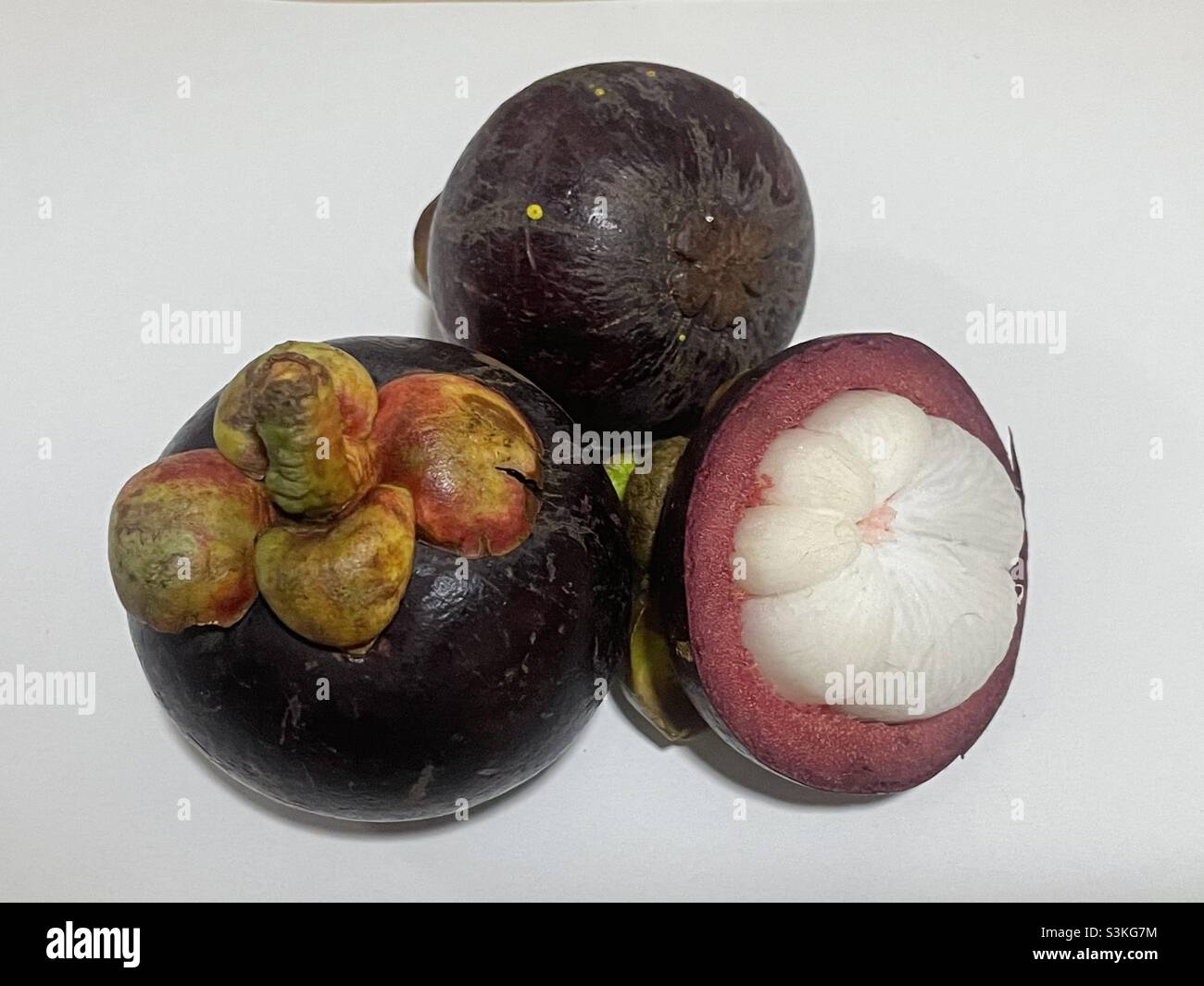 Mangosteen is Malaysian favorite tropical fruits Stock Photo - Alamy