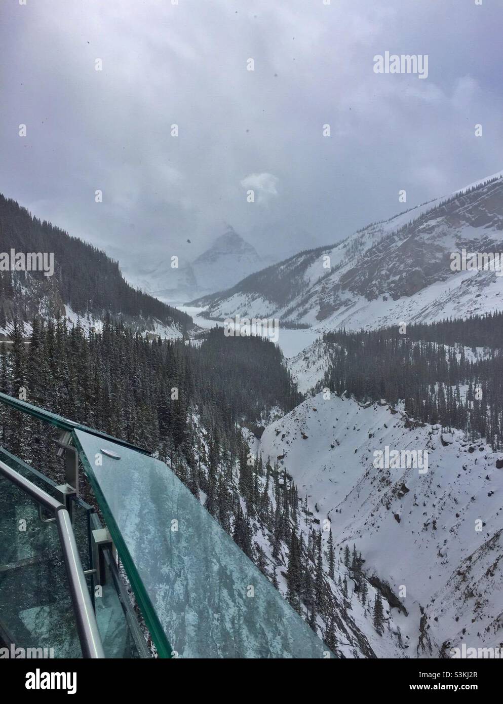 Columbia Icefield Skywalk, Jasper National Park, Columbia Icedield ...