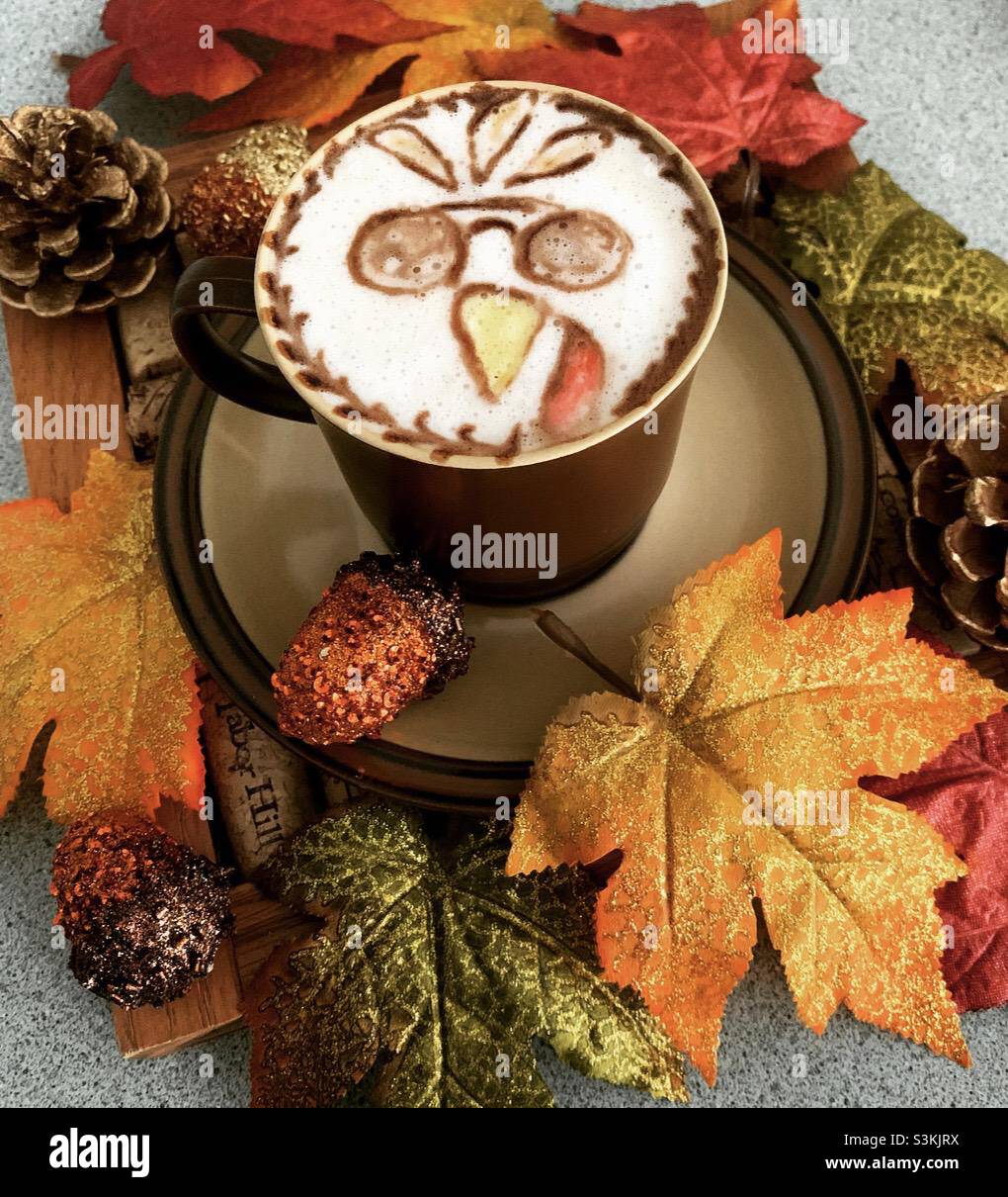 Latte thanksgiving hi-res stock photography and images - Alamy