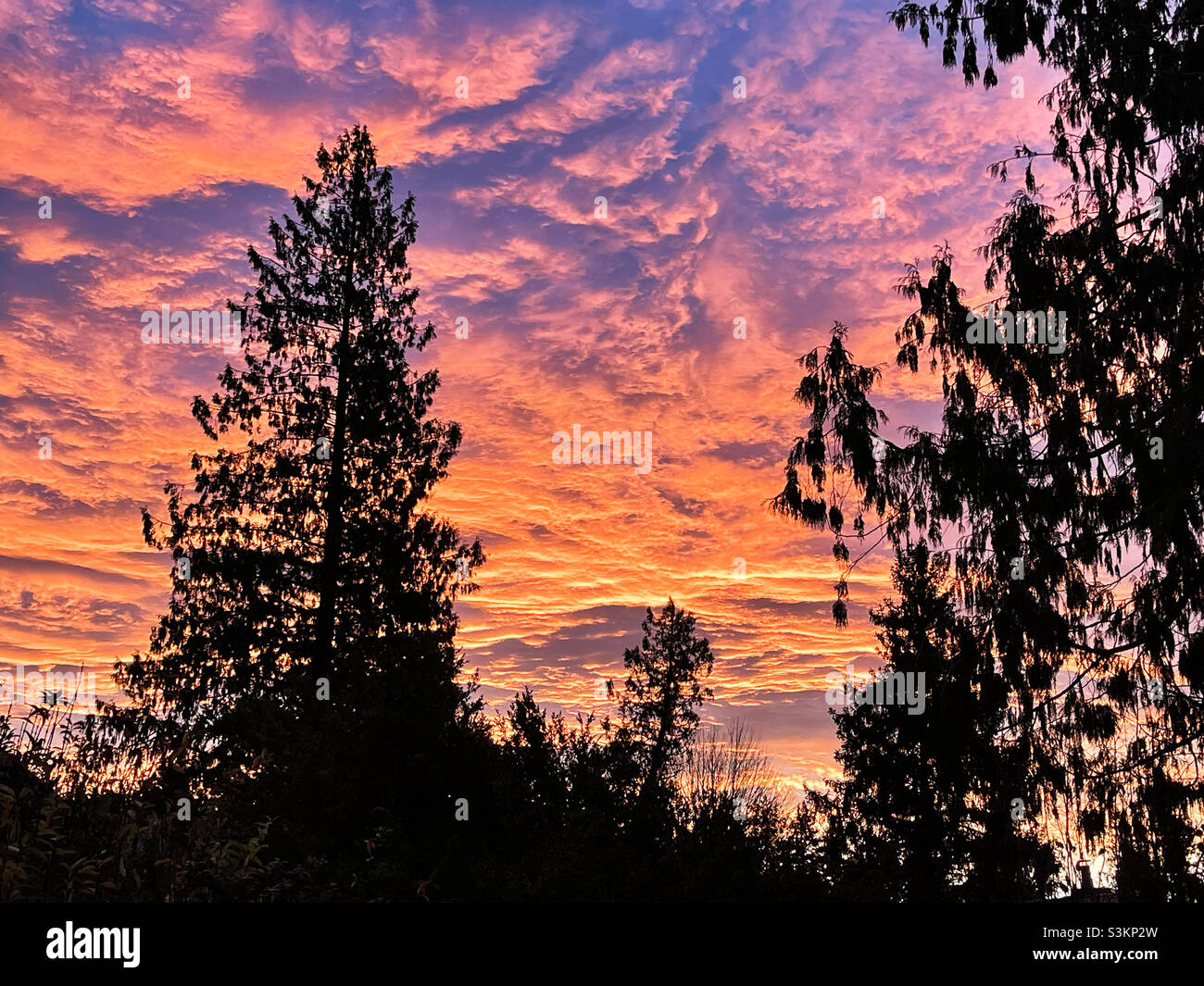 Pink yellow sunrise hi-res stock photography and images - Alamy