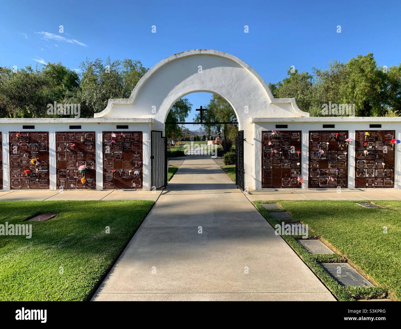 Mission San Luis Rey Cemetery, Oceanside, San Diego County, California ...