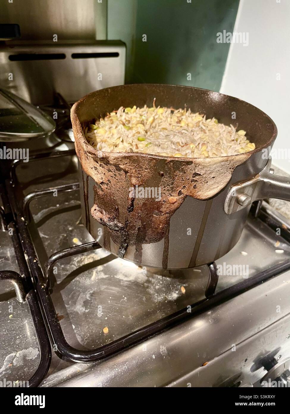 Oops! I burned it again… Stock Photo - Alamy