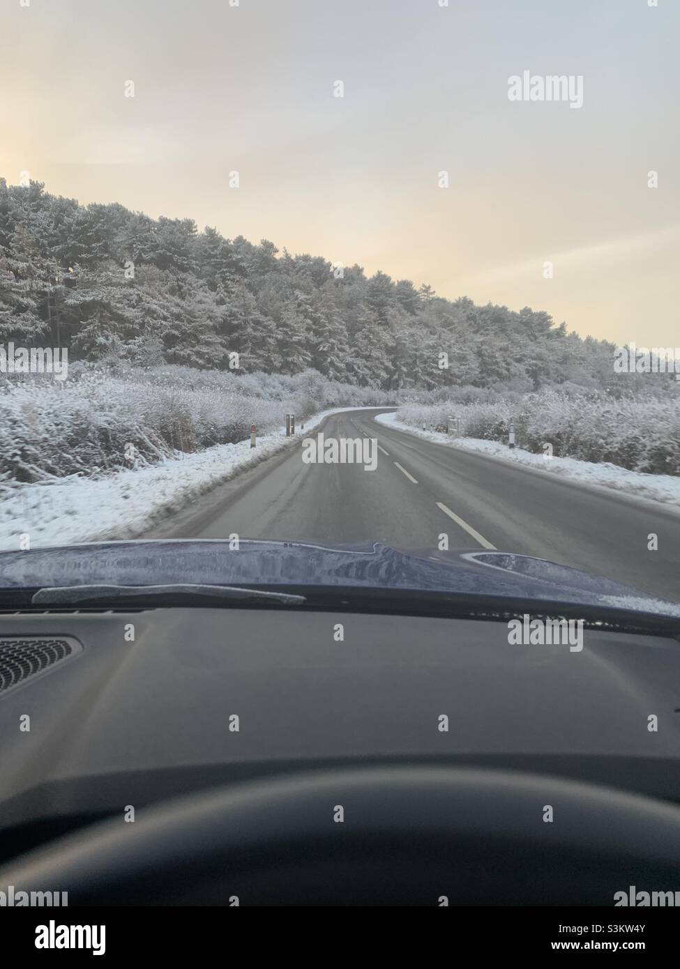 Car with christmas tree hi-res stock photography and images - Alamy