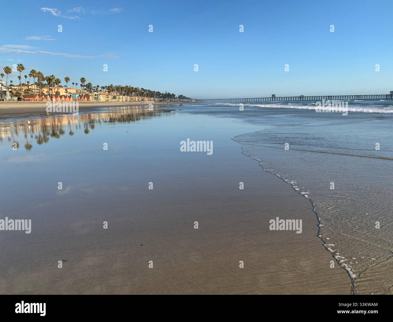 September, 2021, Oceanside City Beach, Oceanside, San Diego County ...