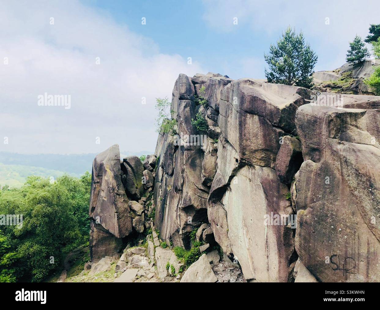 Black Rocks - Cromford Derbyshire U.K Stock Photo - Alamy
