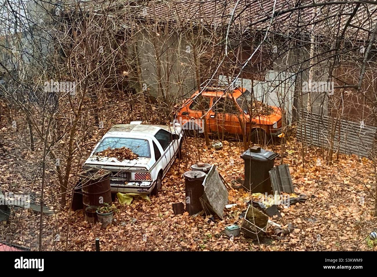 Ugly backyard hi-res stock photography and images - Alamy