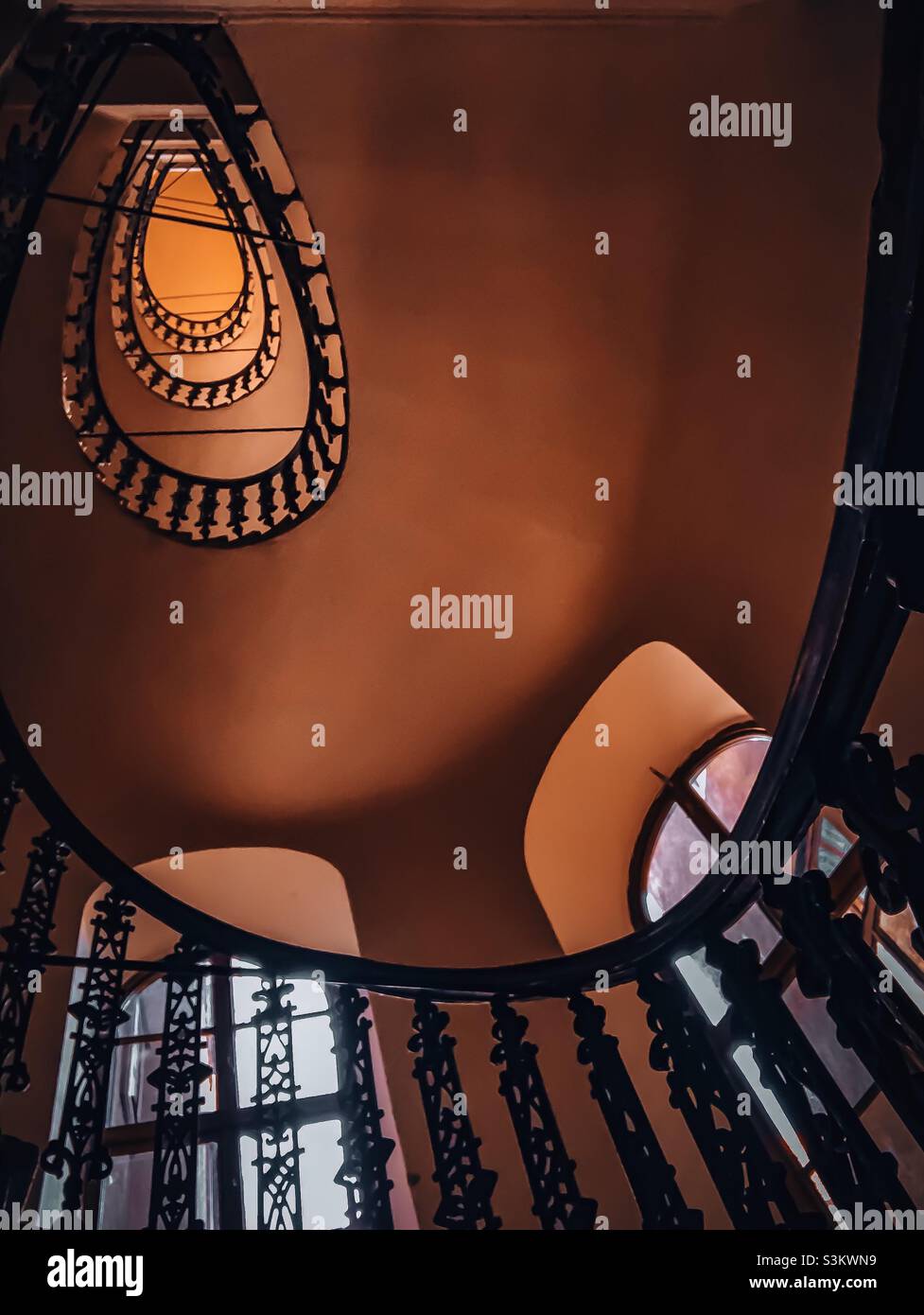 Staircase windows hi-res stock photography and images - Alamy