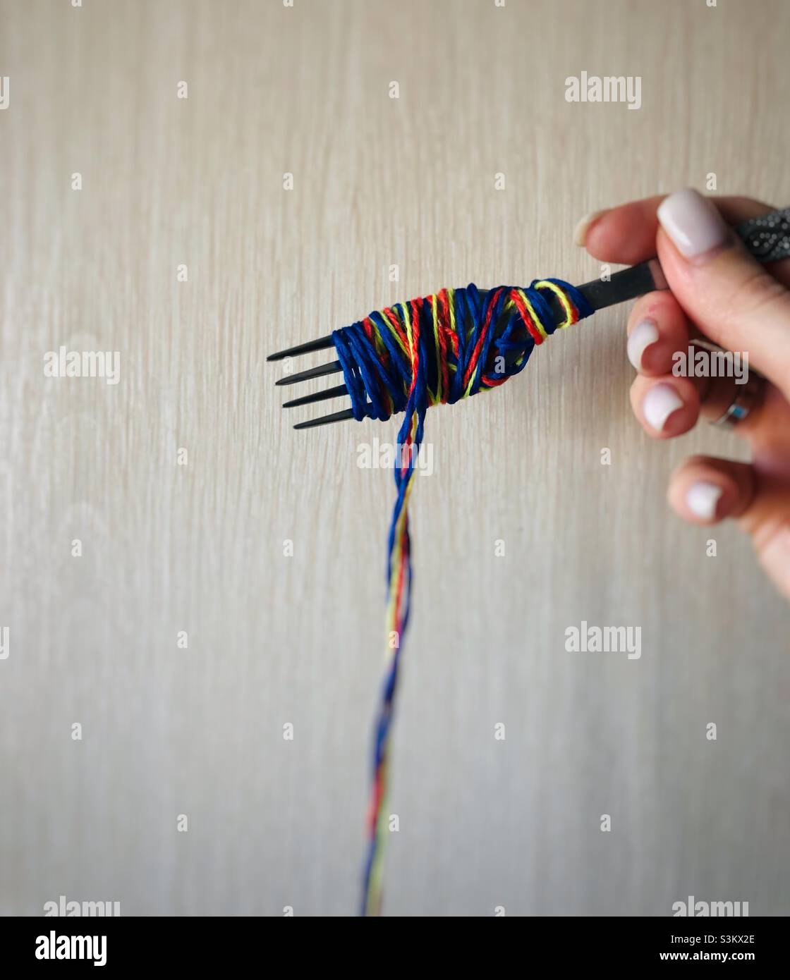 Knit knitting hi-res stock photography and images - Alamy