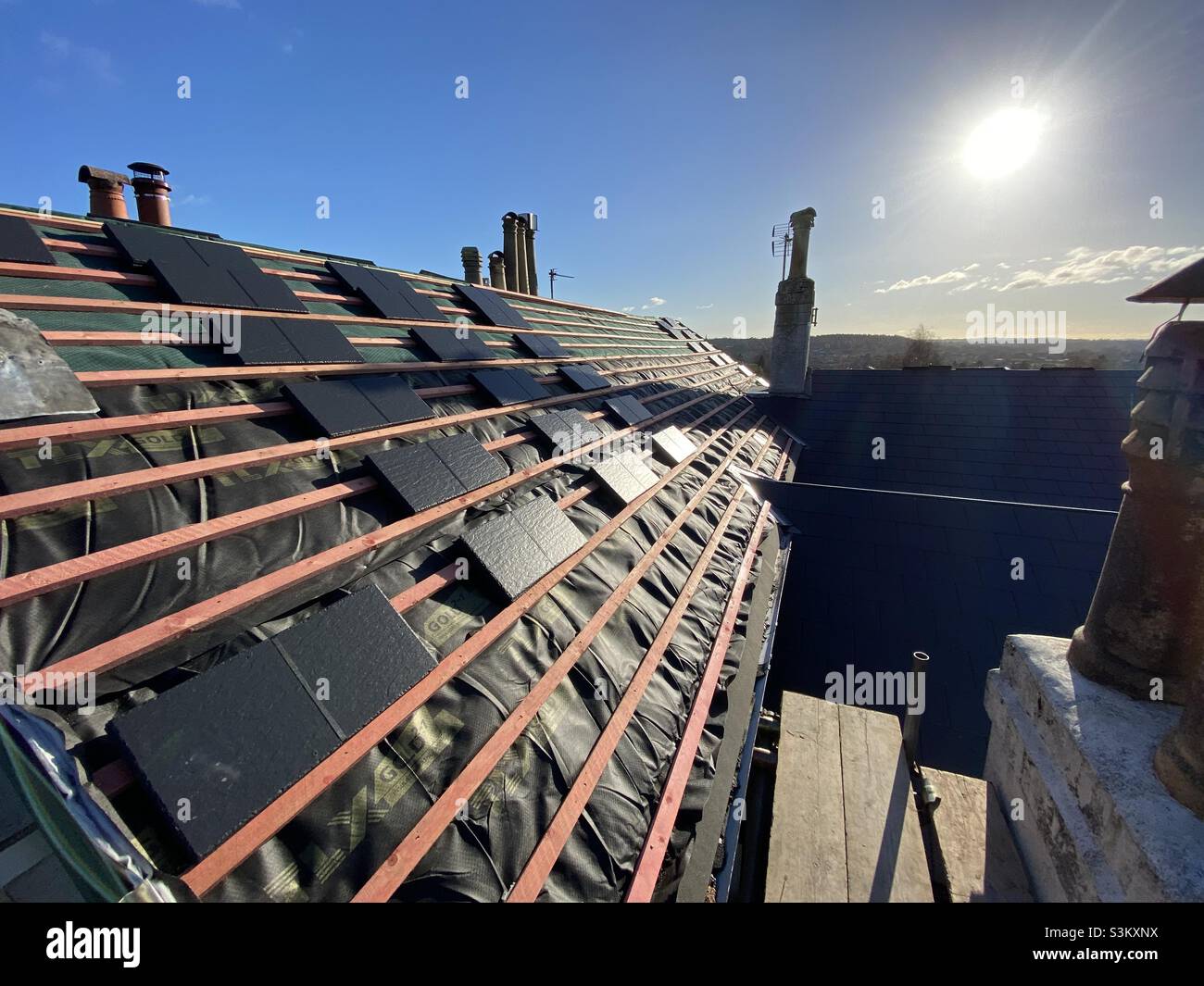 Roof baton hi-res stock photography and images - Alamy