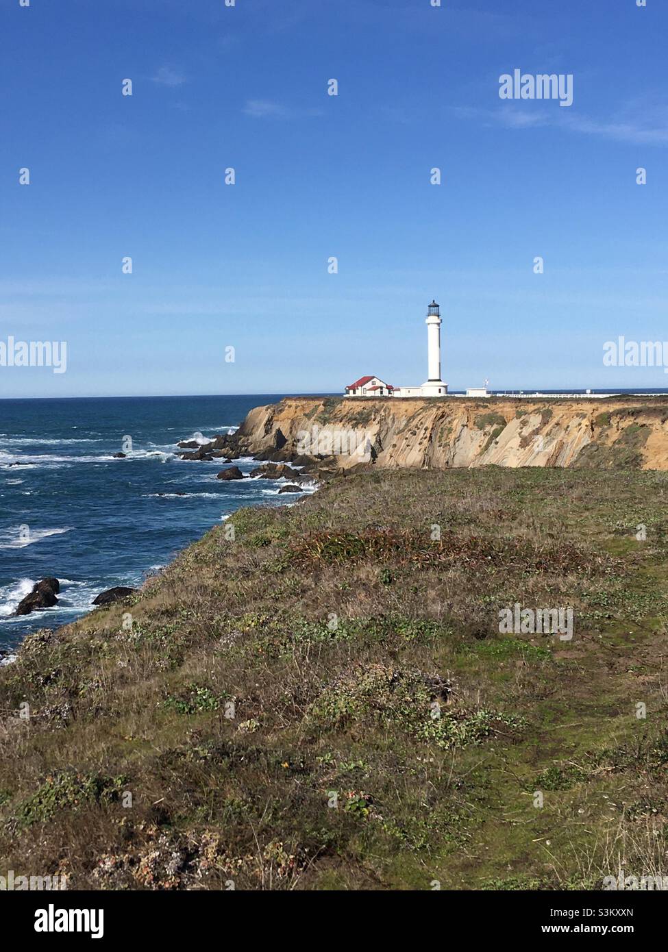Point arena lighthouse hi-res stock photography and images - Alamy