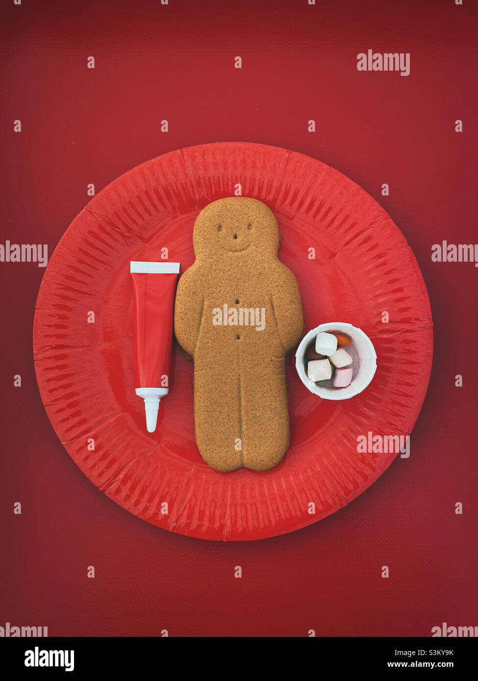 Gingerbread Man kit Stock Photo - Alamy