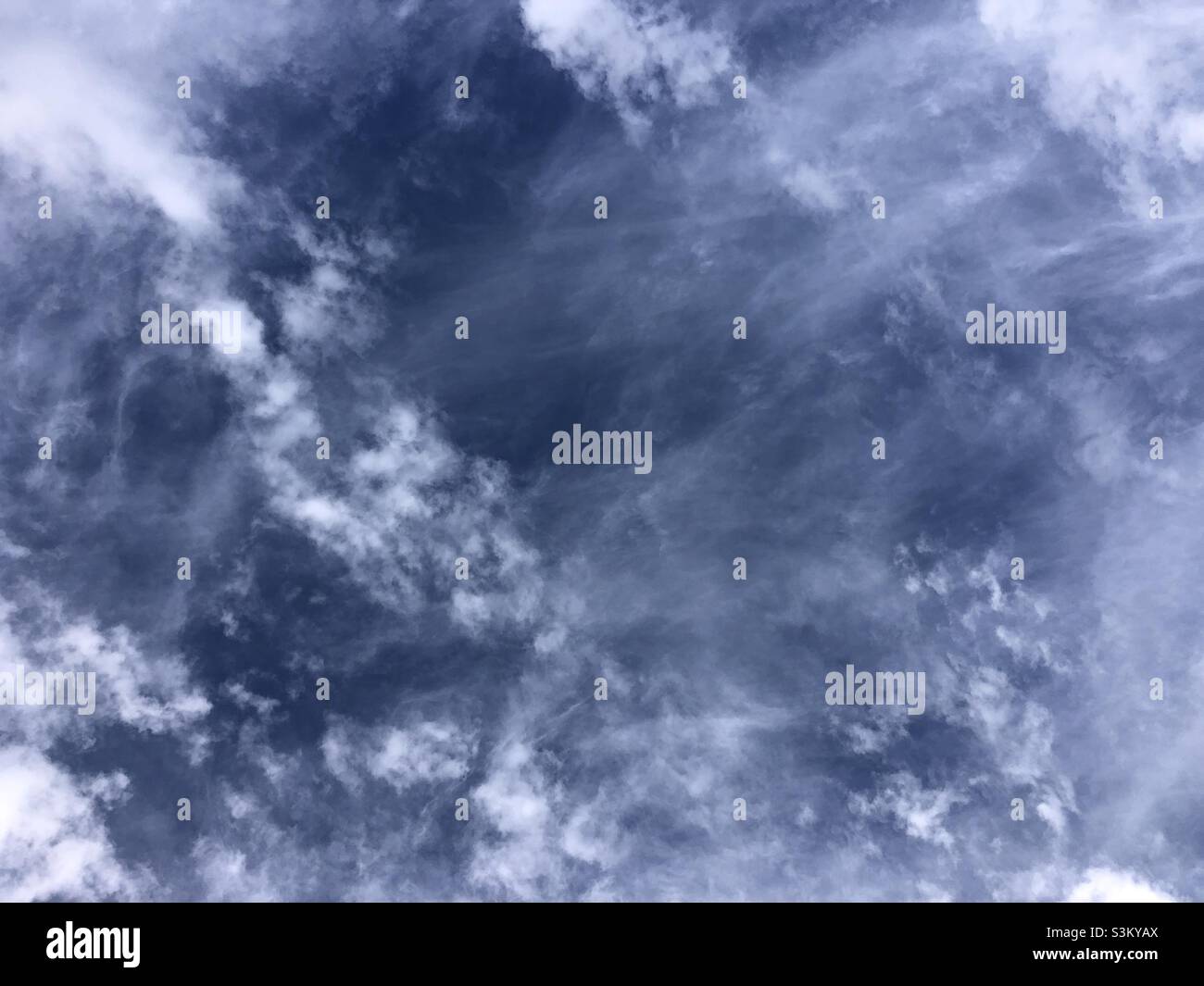 Blue sky cloudscape hi-res stock photography and images - Alamy
