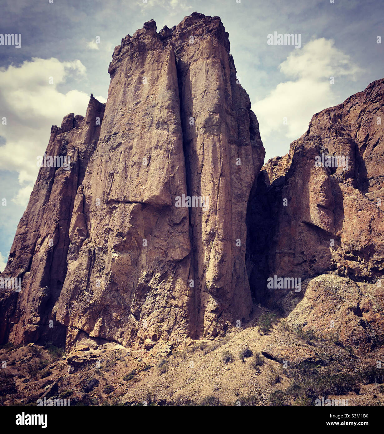 Rock formations in Patagonia, Argentina Stock Photo - Alamy