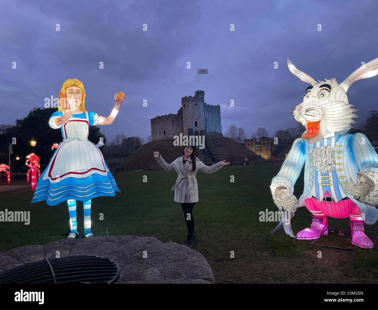 Cardiff castle winter wonderland hi-res stock photography and images ...