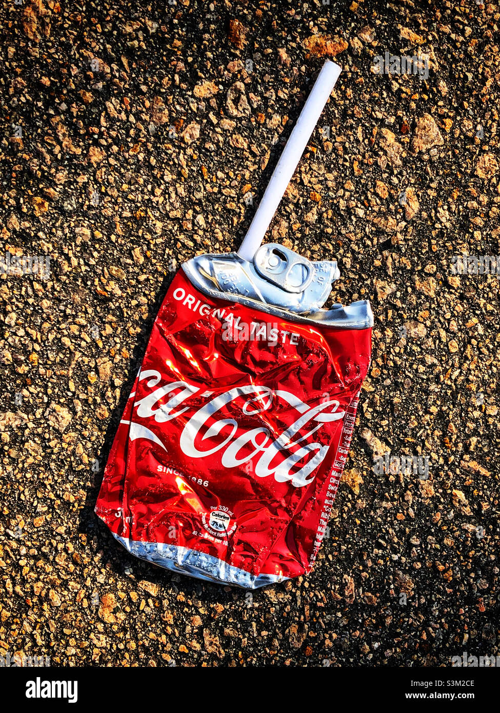 Coke can flattened hi-res stock photography and images - Alamy