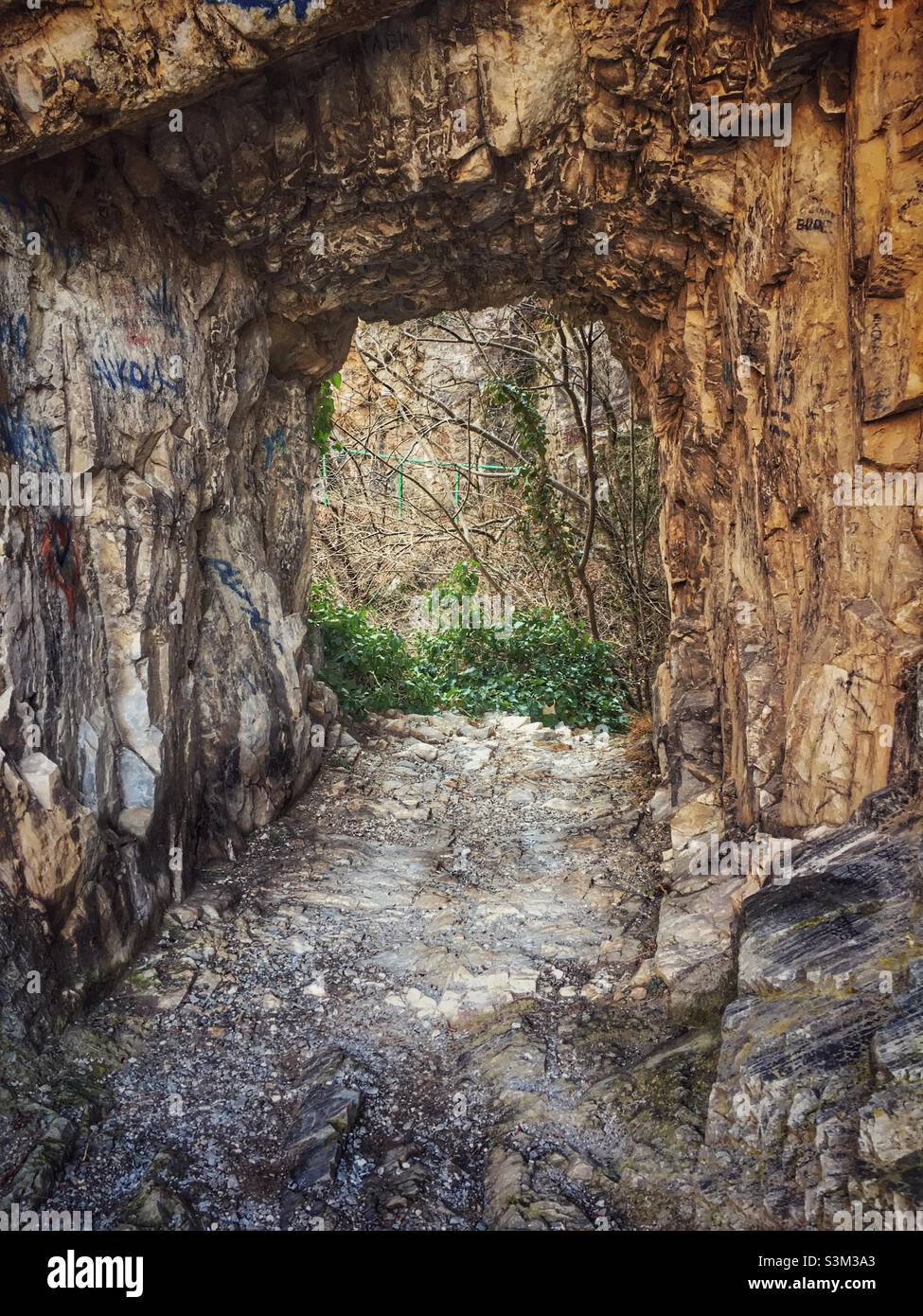 Welcome to my cave Stock Photo - Alamy