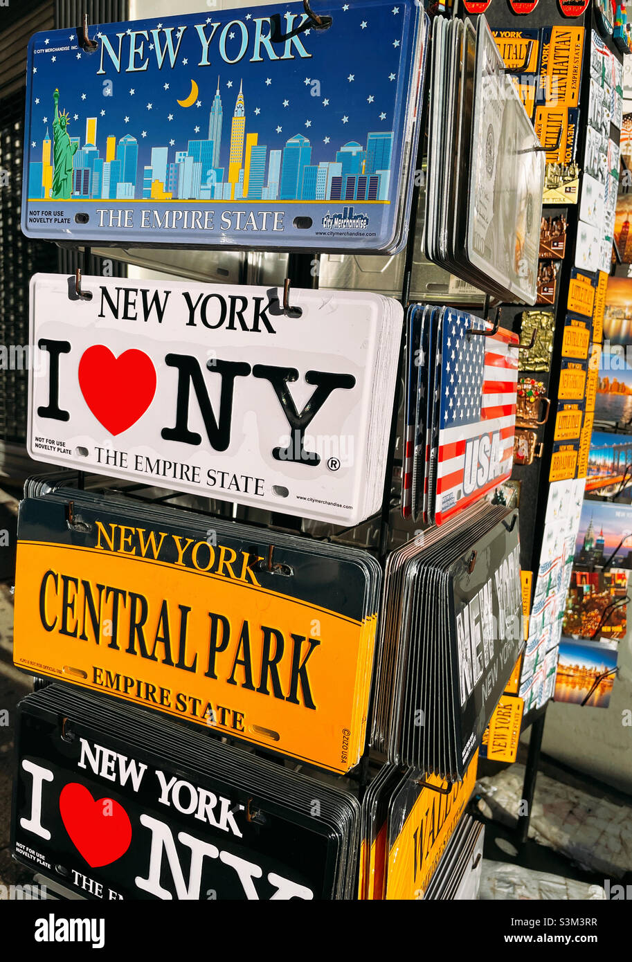 Souvenir State License Plates