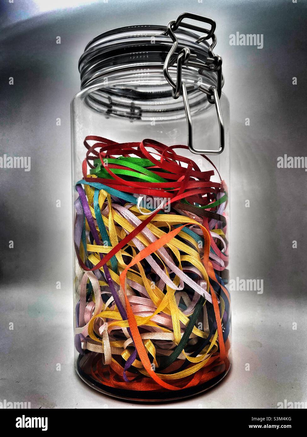 Crafting ribbons hi-res stock photography and images - Alamy
