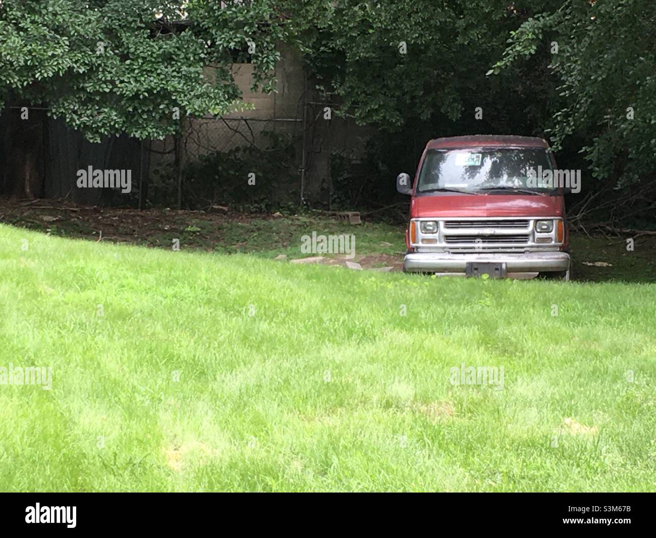 Empty van hi-res stock photography and images - Alamy