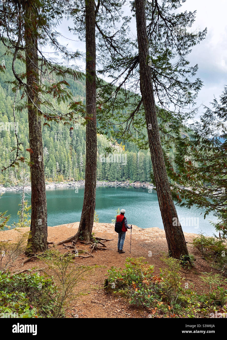 In awe of the natural beauty Stock Photo - Alamy