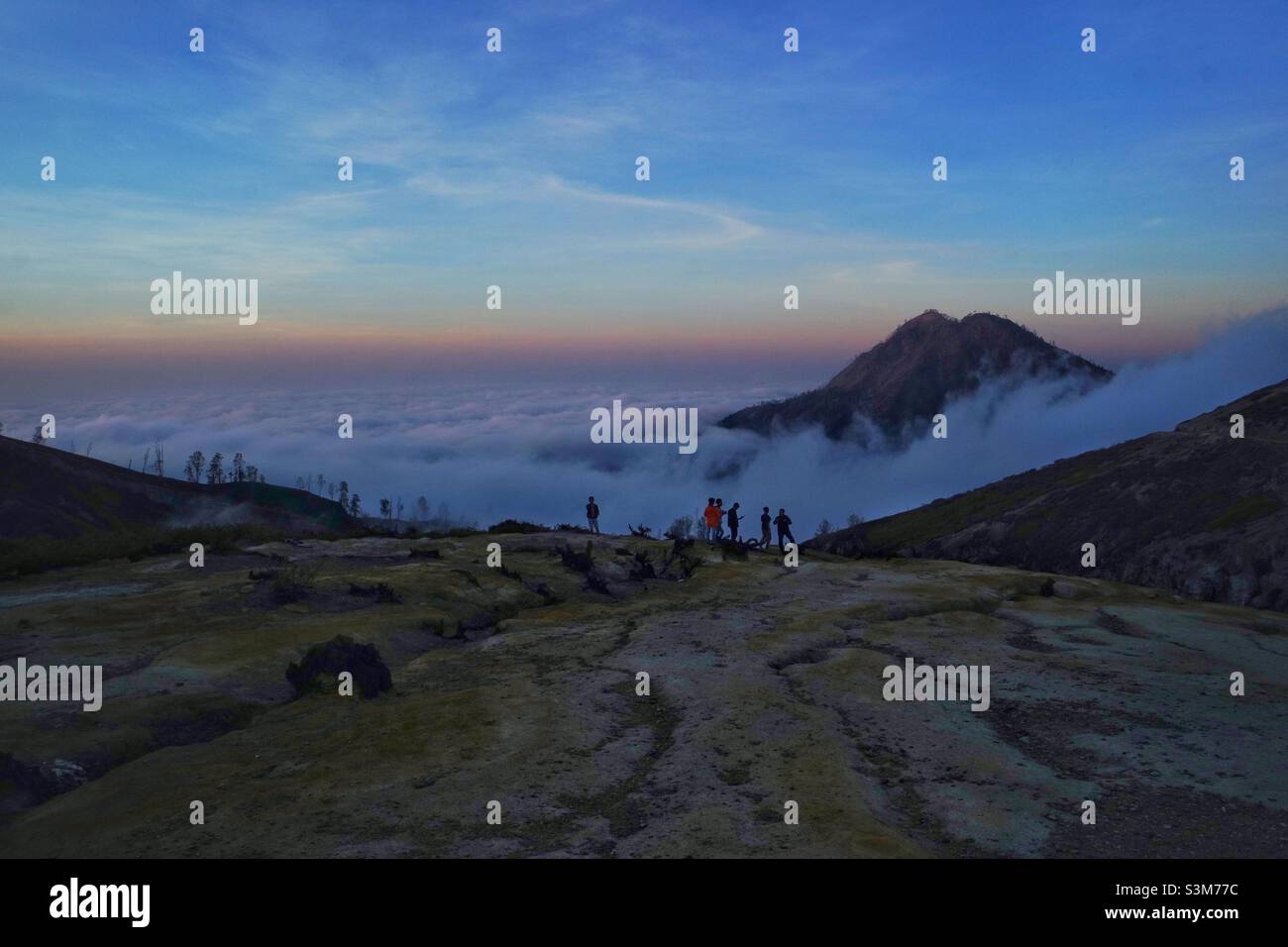 Ijen Crater, Banyuwangi, East Java, Indonesia Stock Photo - Alamy