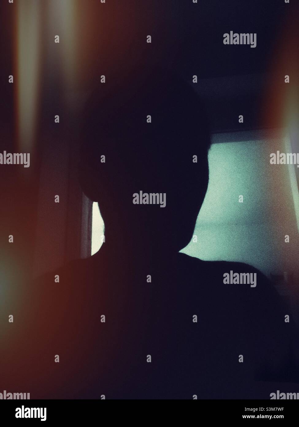 Self portrait shadow hi-res stock photography and images - Alamy