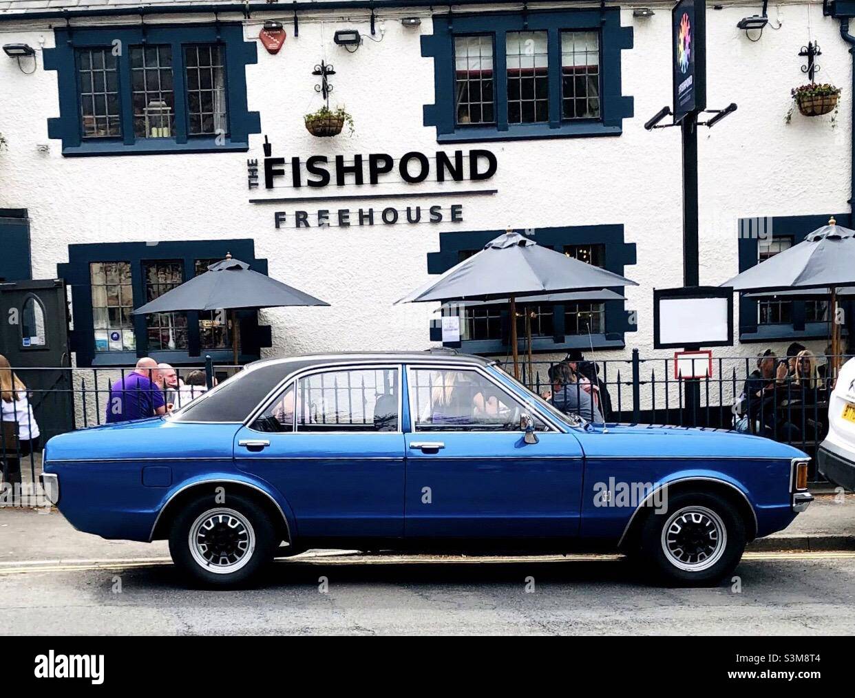 1970s Ford Granada - Matlock Bath Derbyshire U.K Stock Photo - Alamy