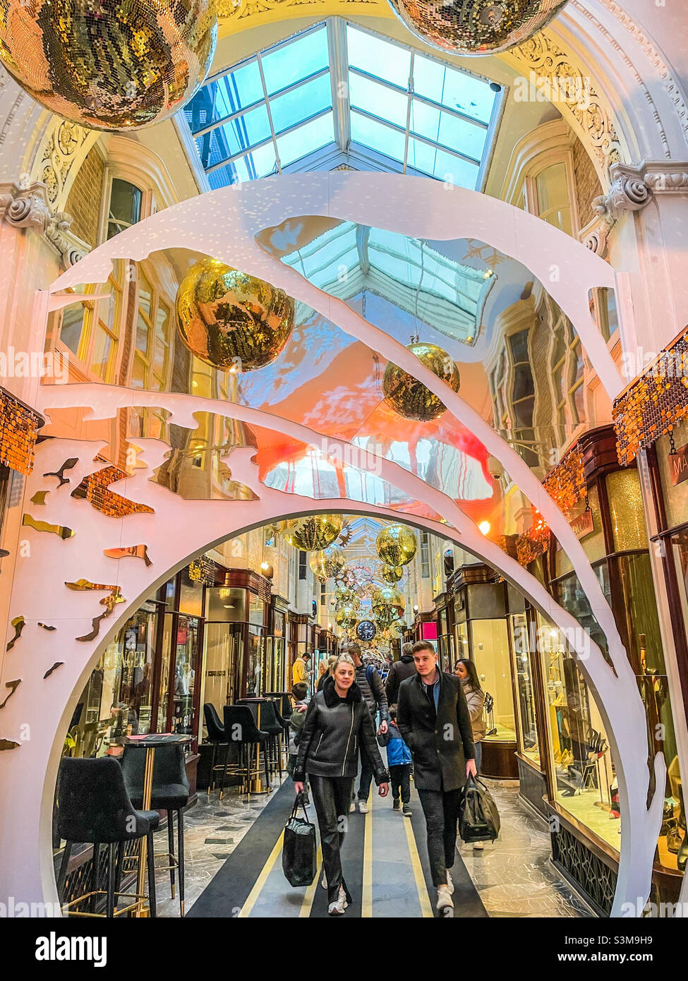 Burlington Arcade as James Bond Stock Photo - Alamy