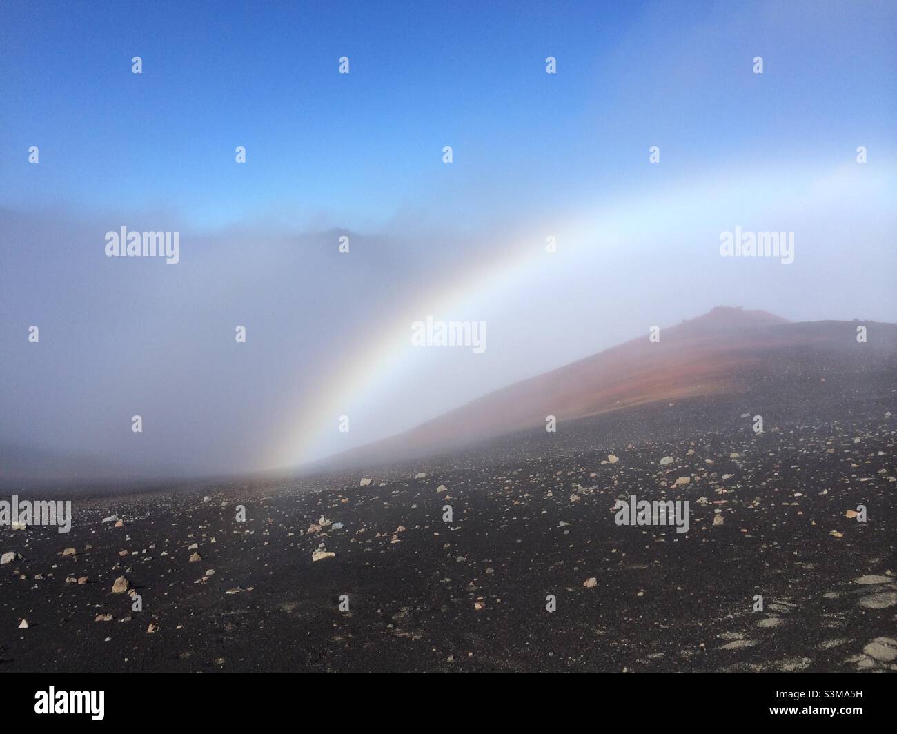 Rainbow volcano hi-res stock photography and images - Alamy