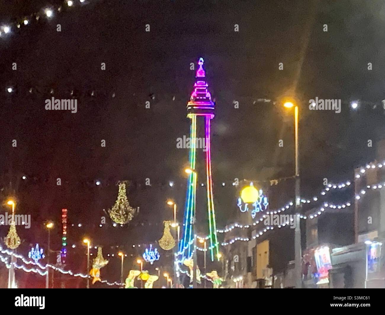 Blackpool lights christmas High Resolution Stock Photography and Images ...