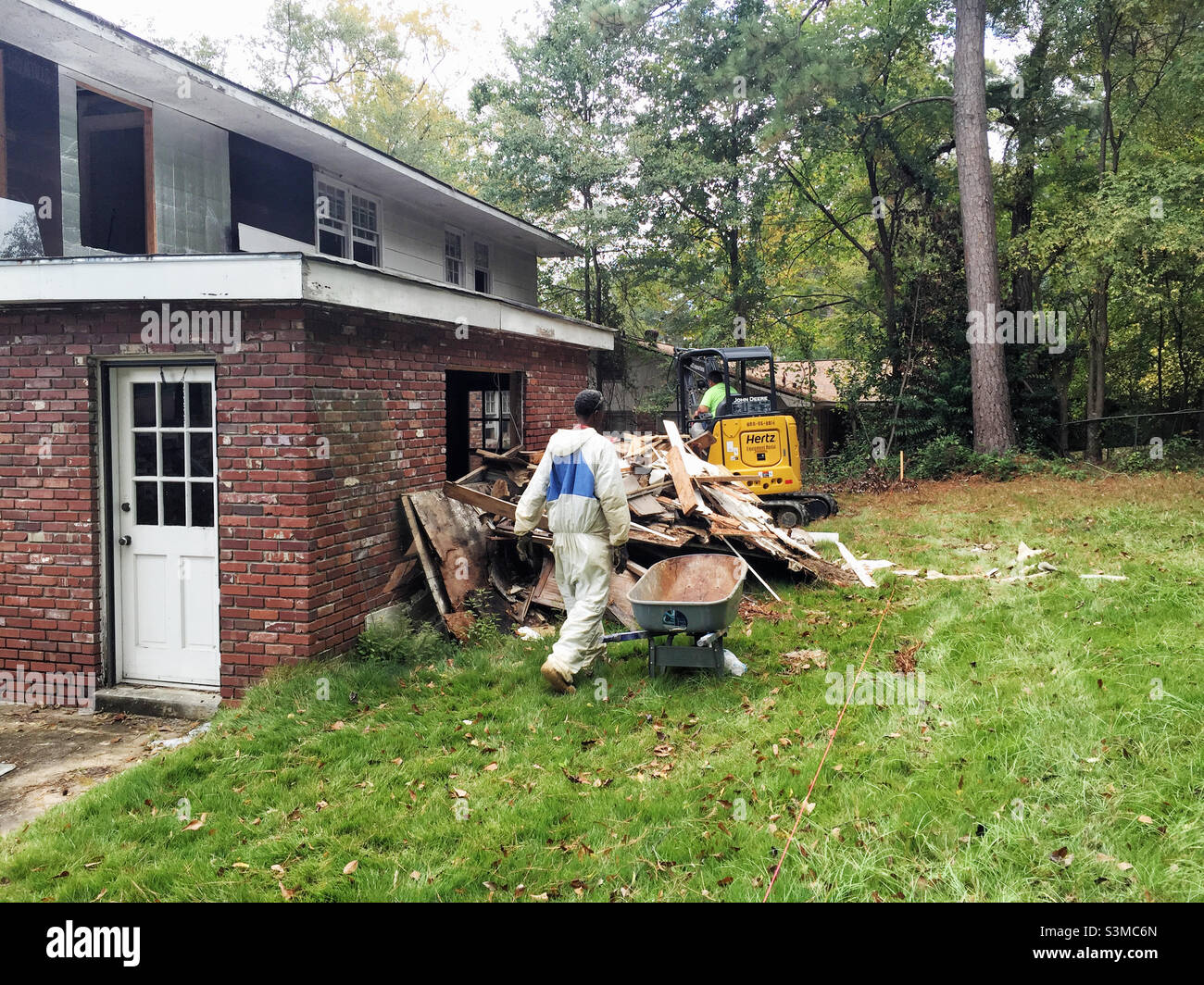 Construction workers outdoors hi-res stock photography and images - Alamy