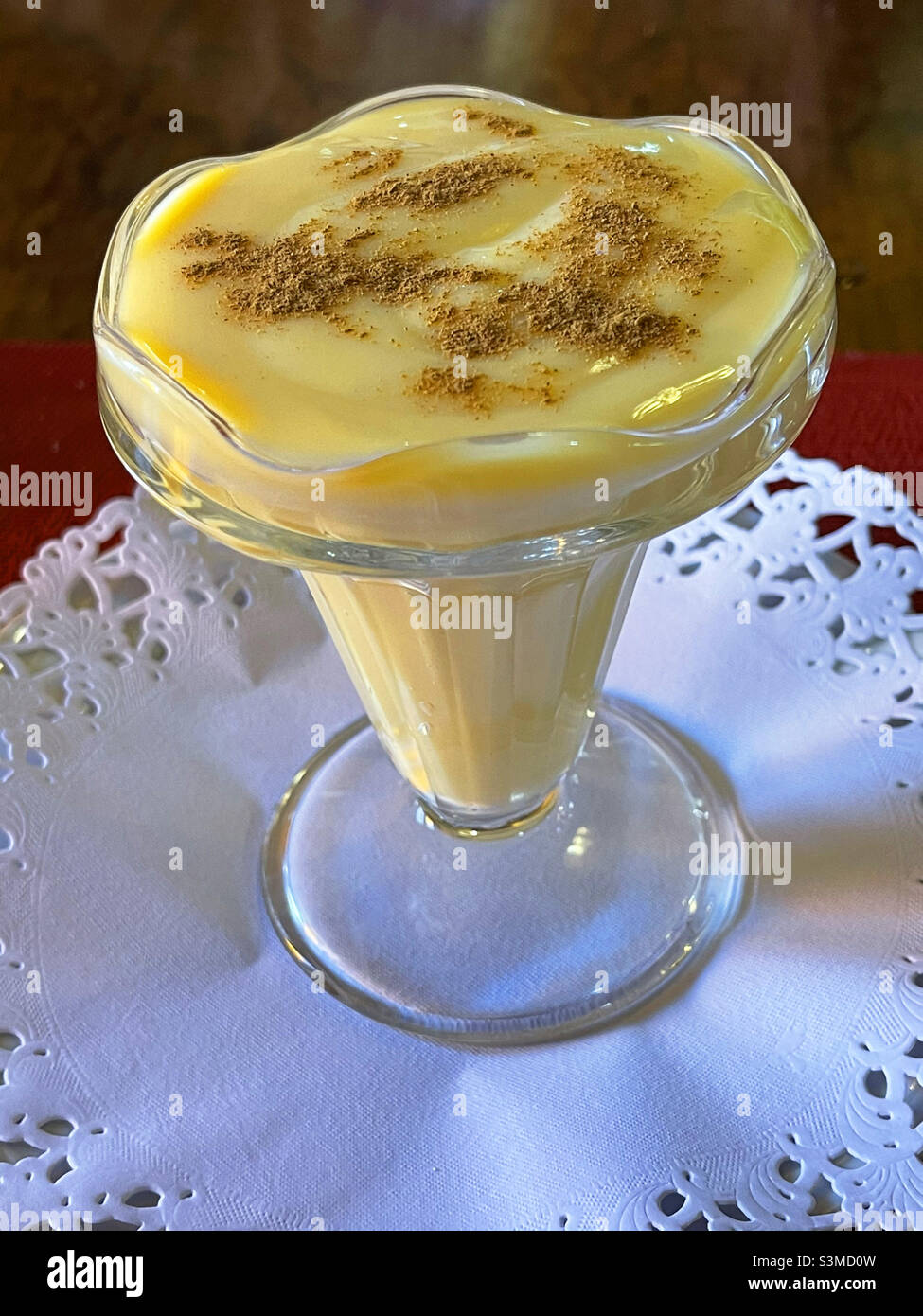 Natillas, traditional Spanish cream. Spain Stock Photo - Alamy