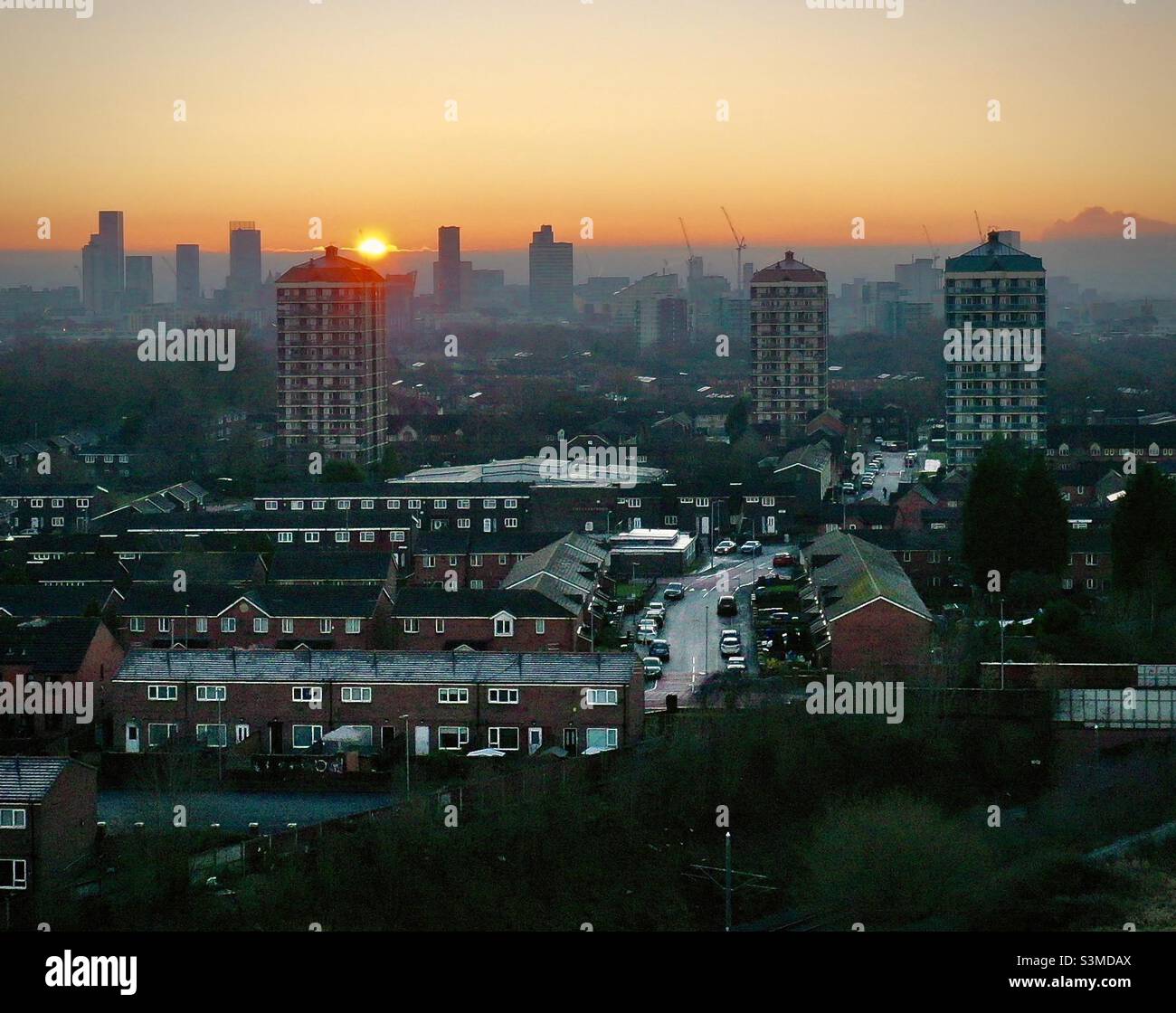 Manchester aerial photograph hi-res stock photography and images - Alamy