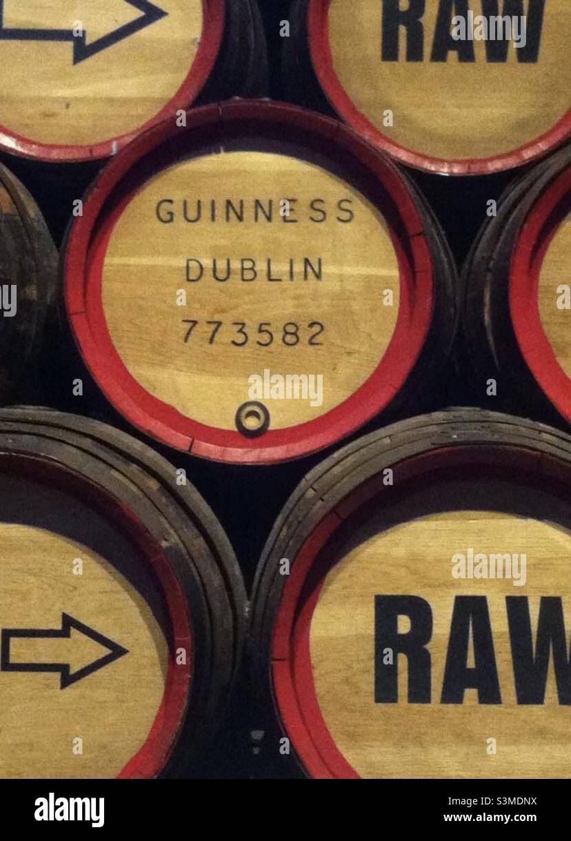 Guinness barrels hi-res stock photography and images - Alamy