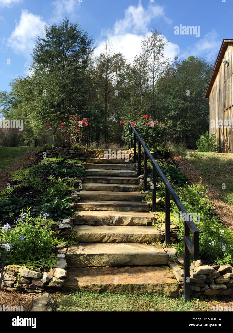 Stone barn steps hi-res stock photography and images - Alamy