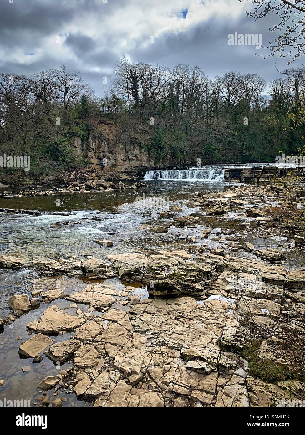River swale waterfalls hi-res stock photography and images - Alamy