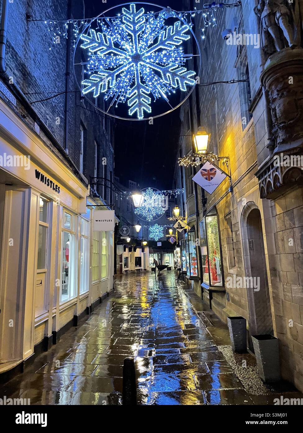 Cambridge christmas lights hi-res stock photography and images - Alamy